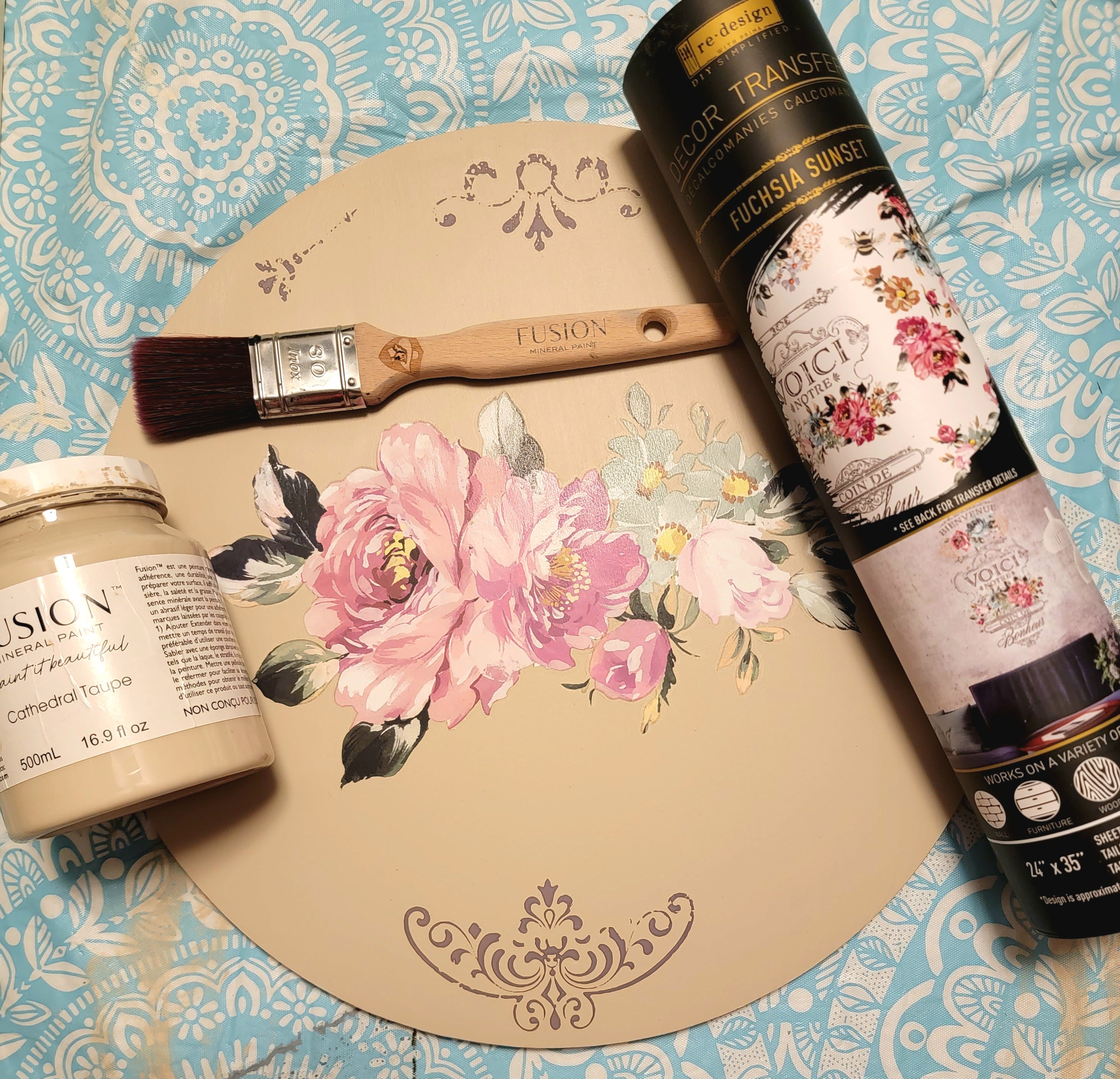 Workshop: Fusion Mineral Paint and ReDesign with Prima Transfers – B’s ...